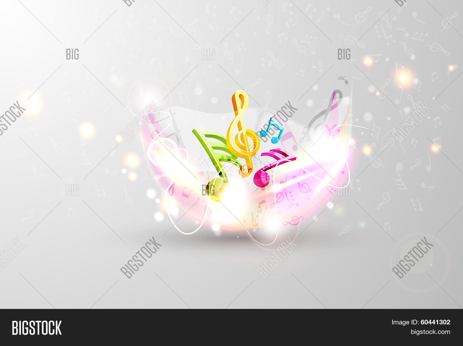 Colorful Music Vector & Photo (Free Trial) | Bigstock