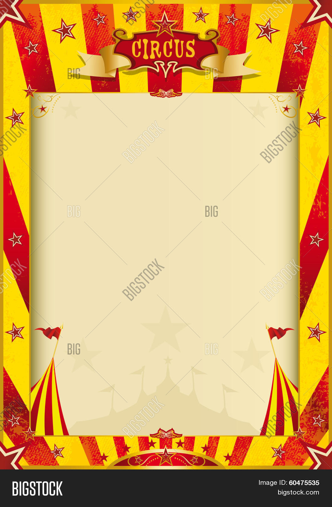 Circus Poster Large Vector & Photo (Free Trial) | Bigstock