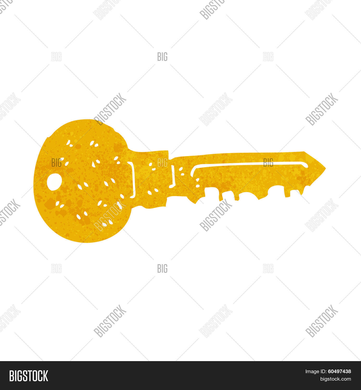 Cartoon Key Vector & Photo (Free Trial) | Bigstock