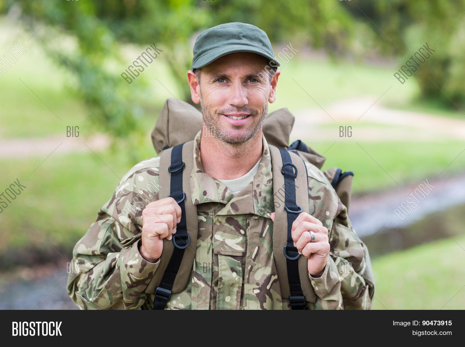 Soldier Looking Camera Image & Photo (Free Trial) | Bigstock
