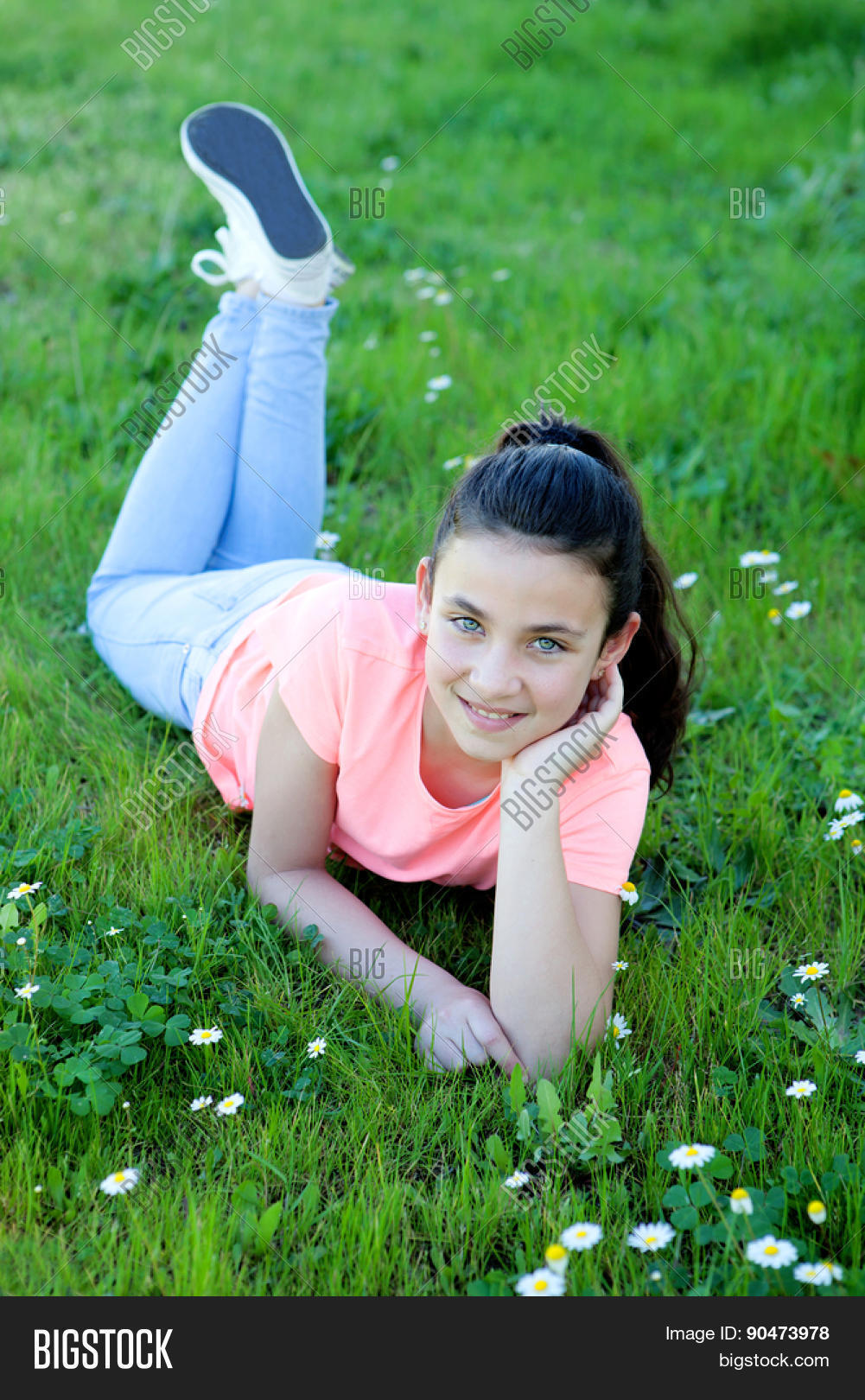 Happy Casual Preteen Image & Photo (Free Trial) | Bigstock
