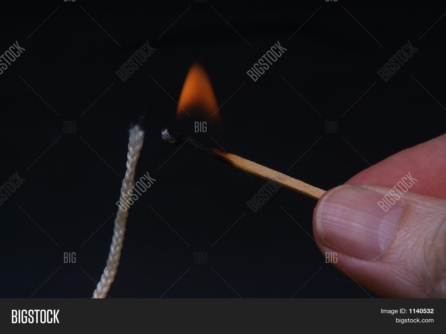 Lighting Wick Image & Photo (Free Trial) | Bigstock