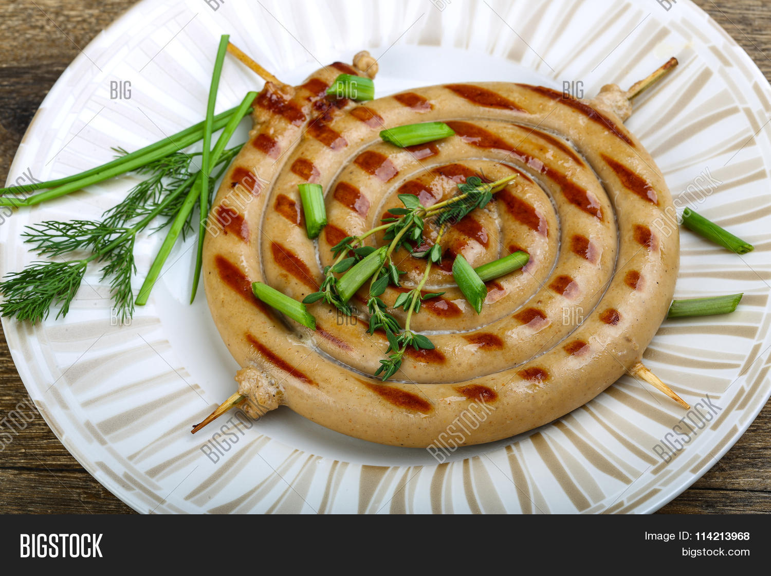 Round Sausage Image & Photo (Free Trial) | Bigstock