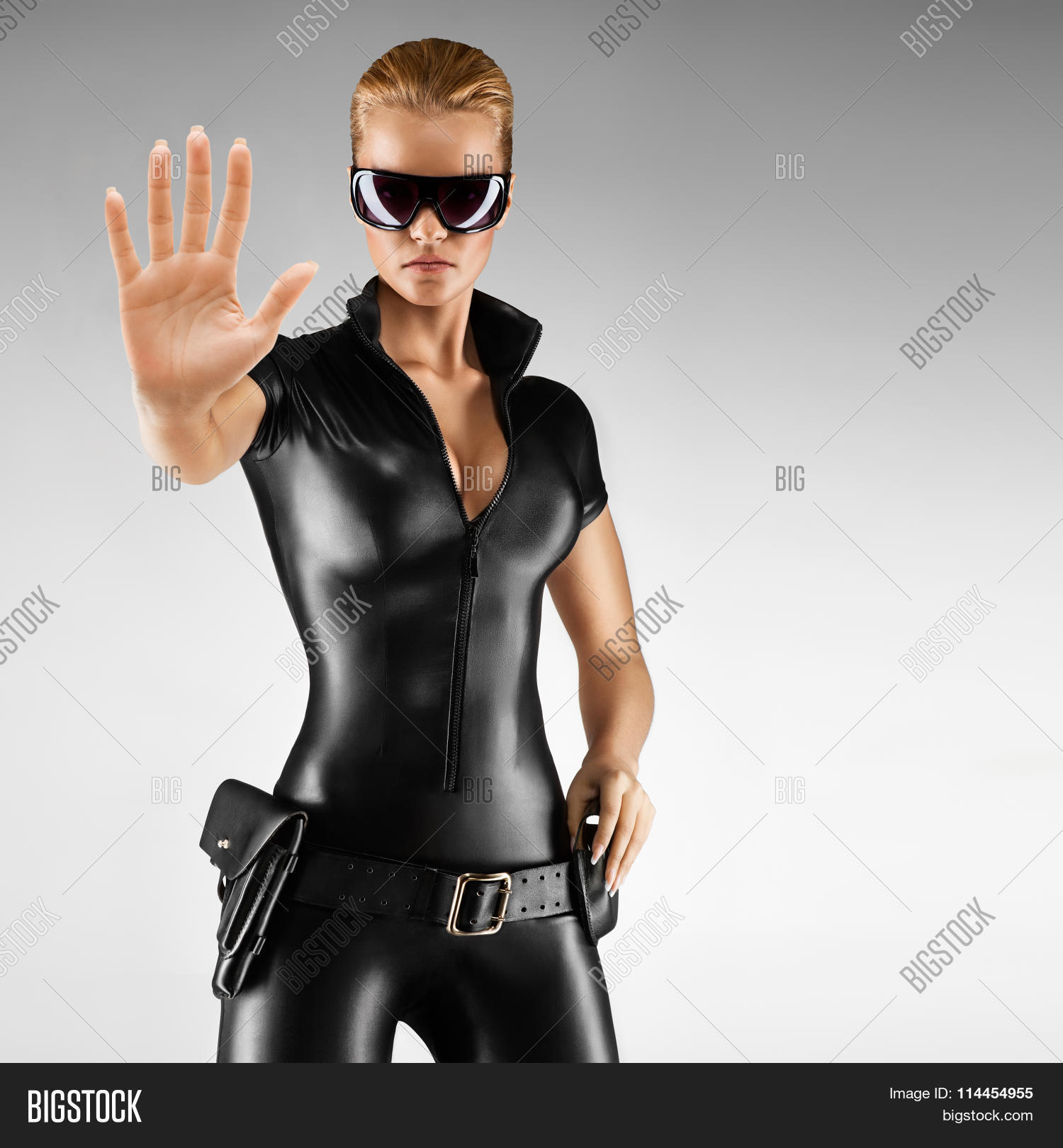 Sexy Female Security Image & Photo (Free Trial) | Bigstock