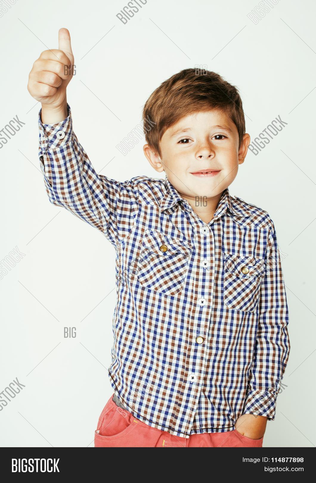 Little Cute Real Boy Image & Photo (Free Trial) | Bigstock