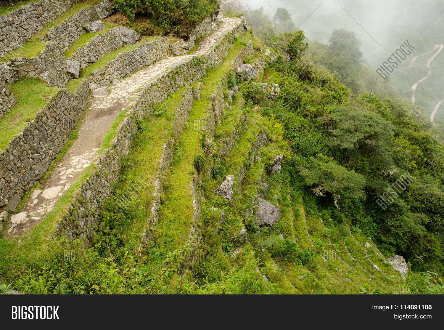 Inca Terraces Inti Image & Photo (Free Trial) | Bigstock