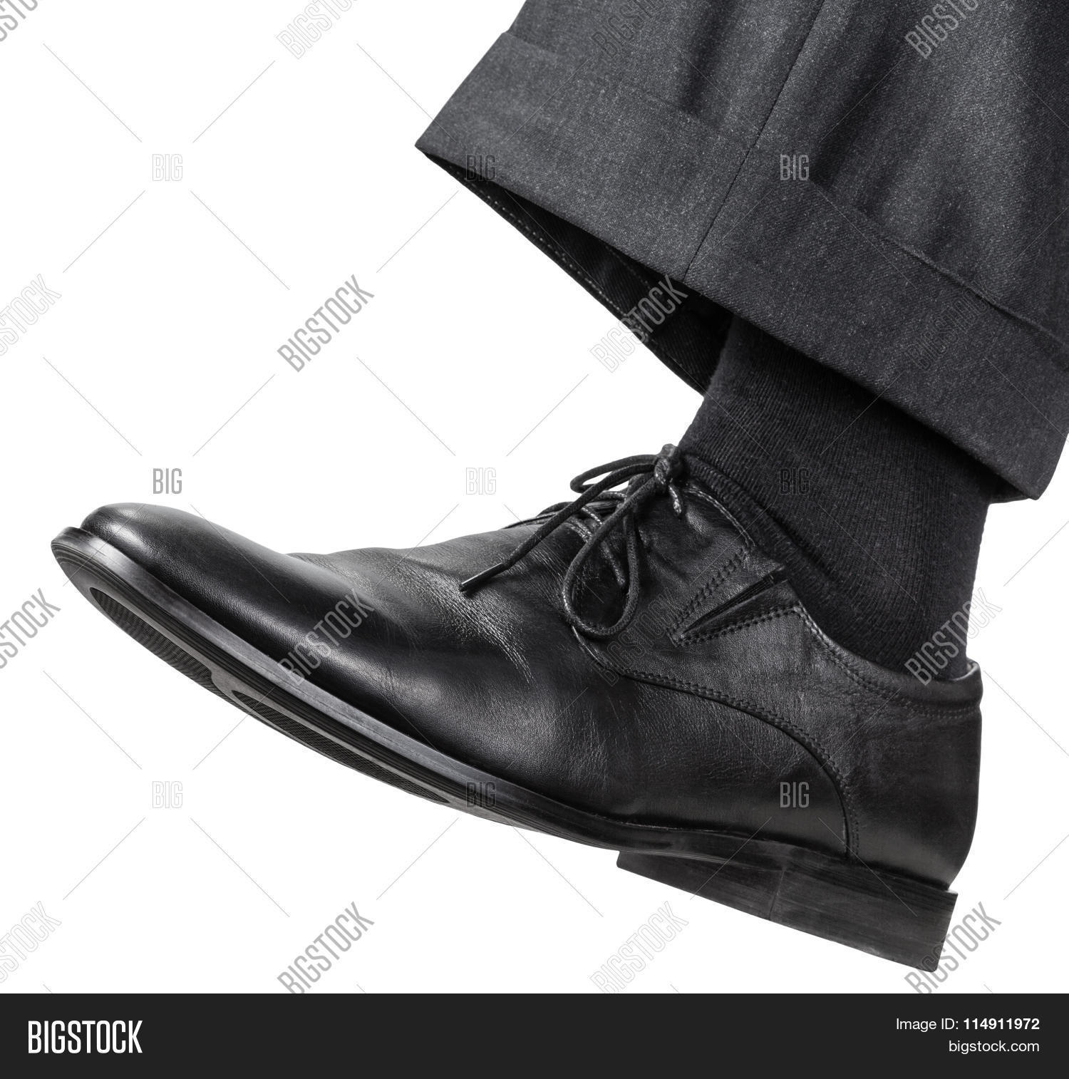 Male Left Foot Black Image & Photo (Free Trial) | Bigstock