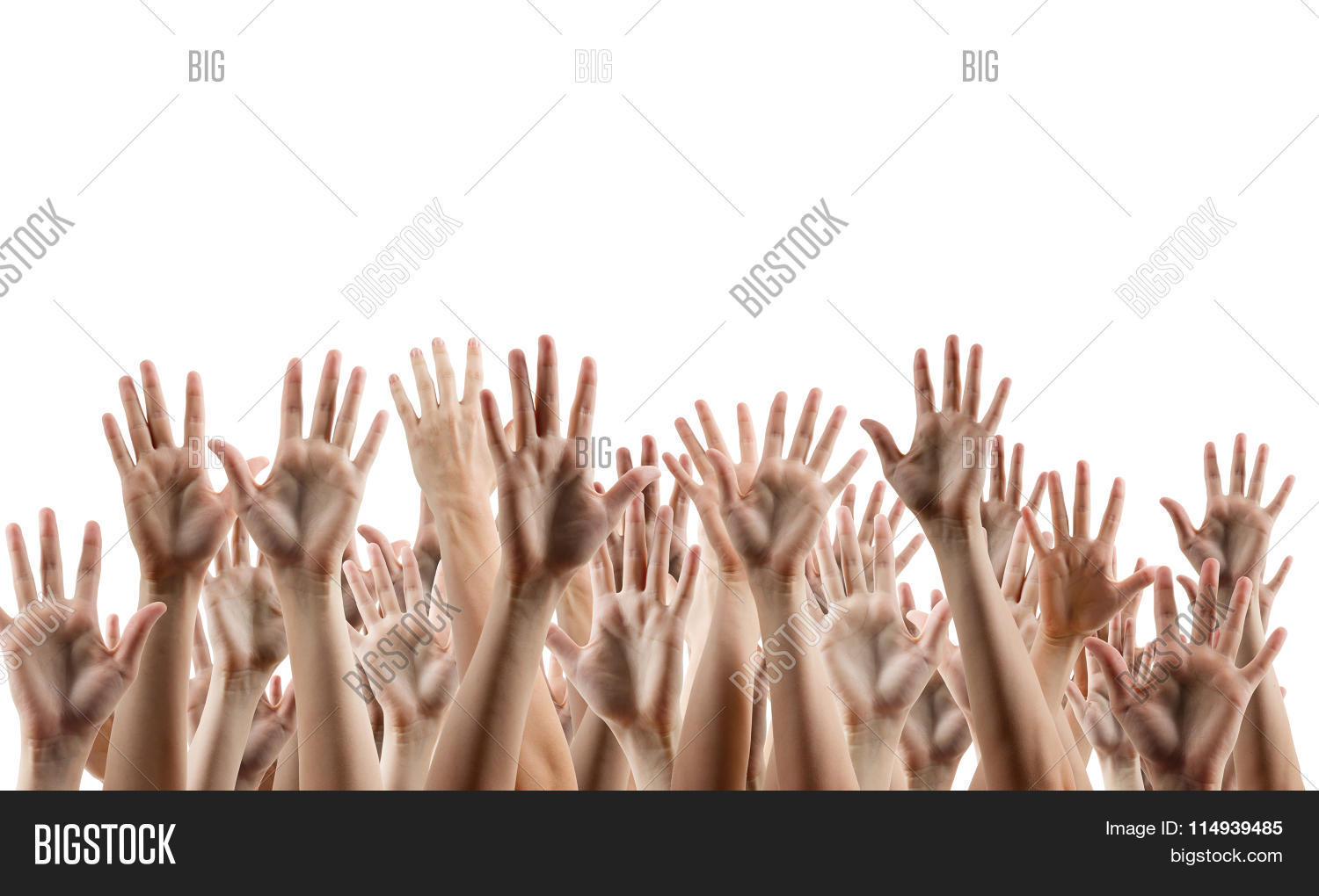 Many People's Hands Image & Photo (Free Trial) | Bigstock