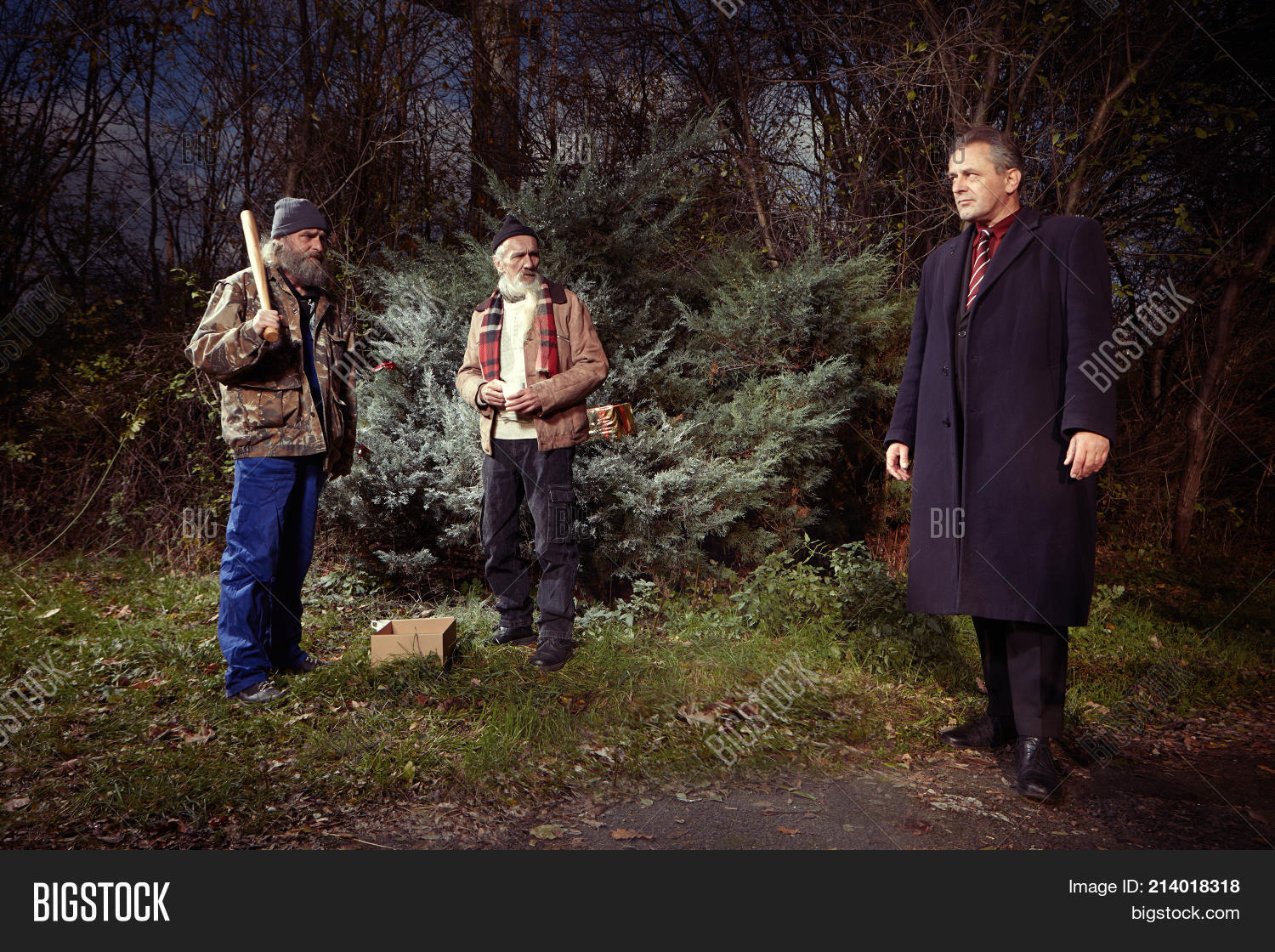 Two Homeless Older Men Image & Photo (Free Trial) | Bigstock