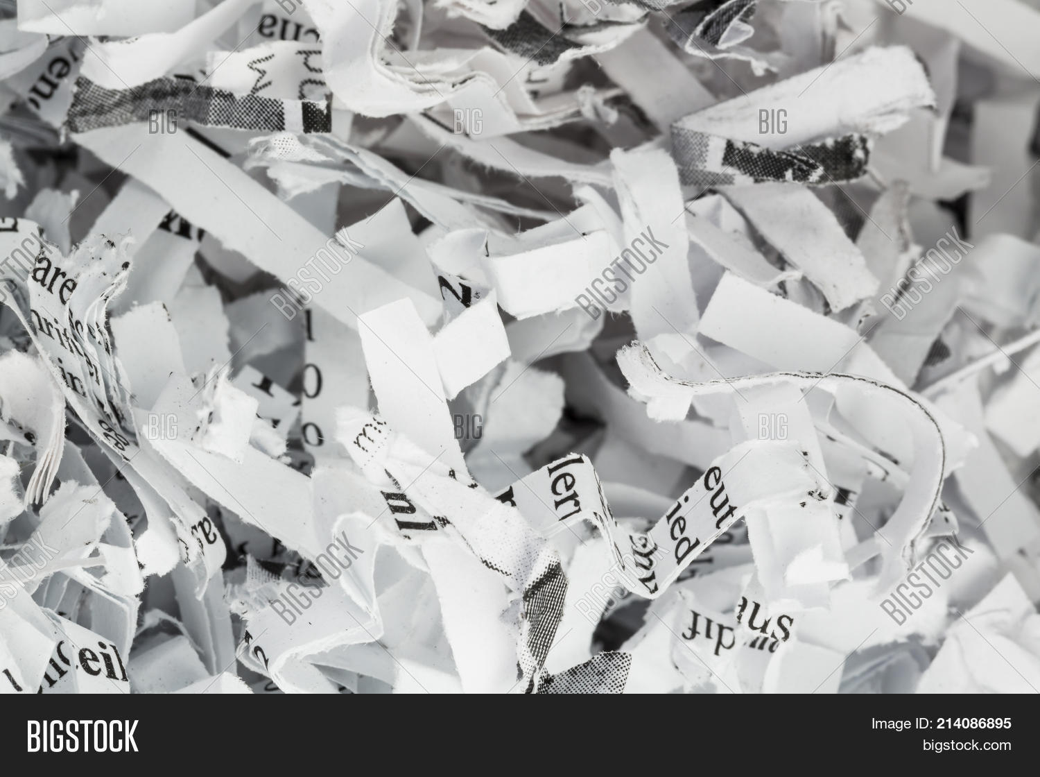 Shredded Paper Closeup Image & Photo (Free Trial) | Bigstock