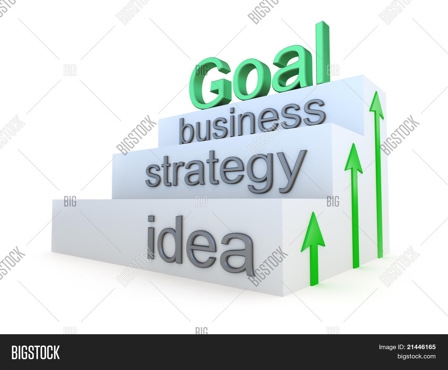 Ladder Goal Concept Image & Photo (Free Trial) | Bigstock