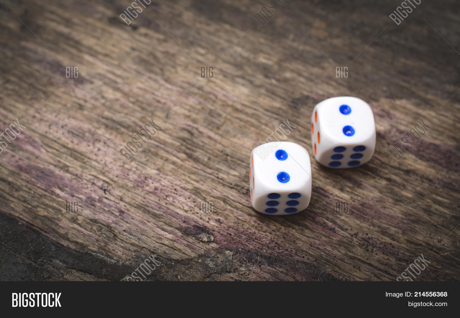 Two Game Dice Number Image & Photo (Free Trial) | Bigstock
