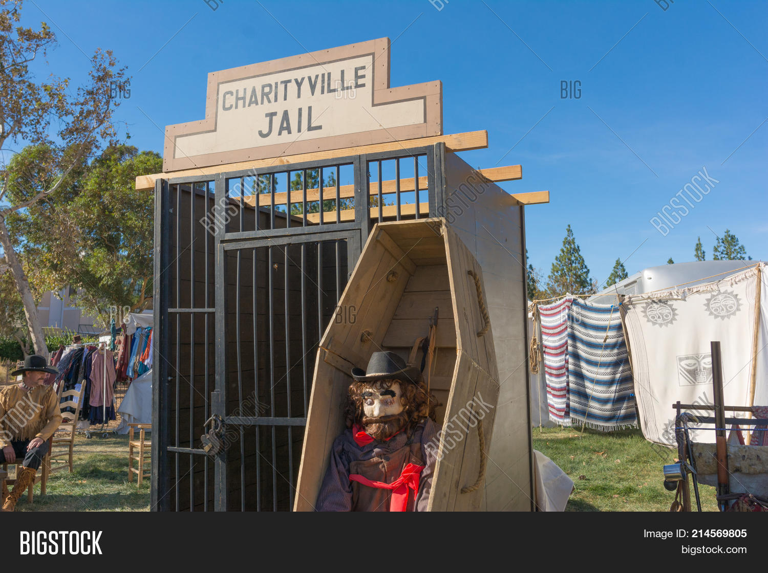Replica Old West Jail Image & Photo (Free Trial) | Bigstock