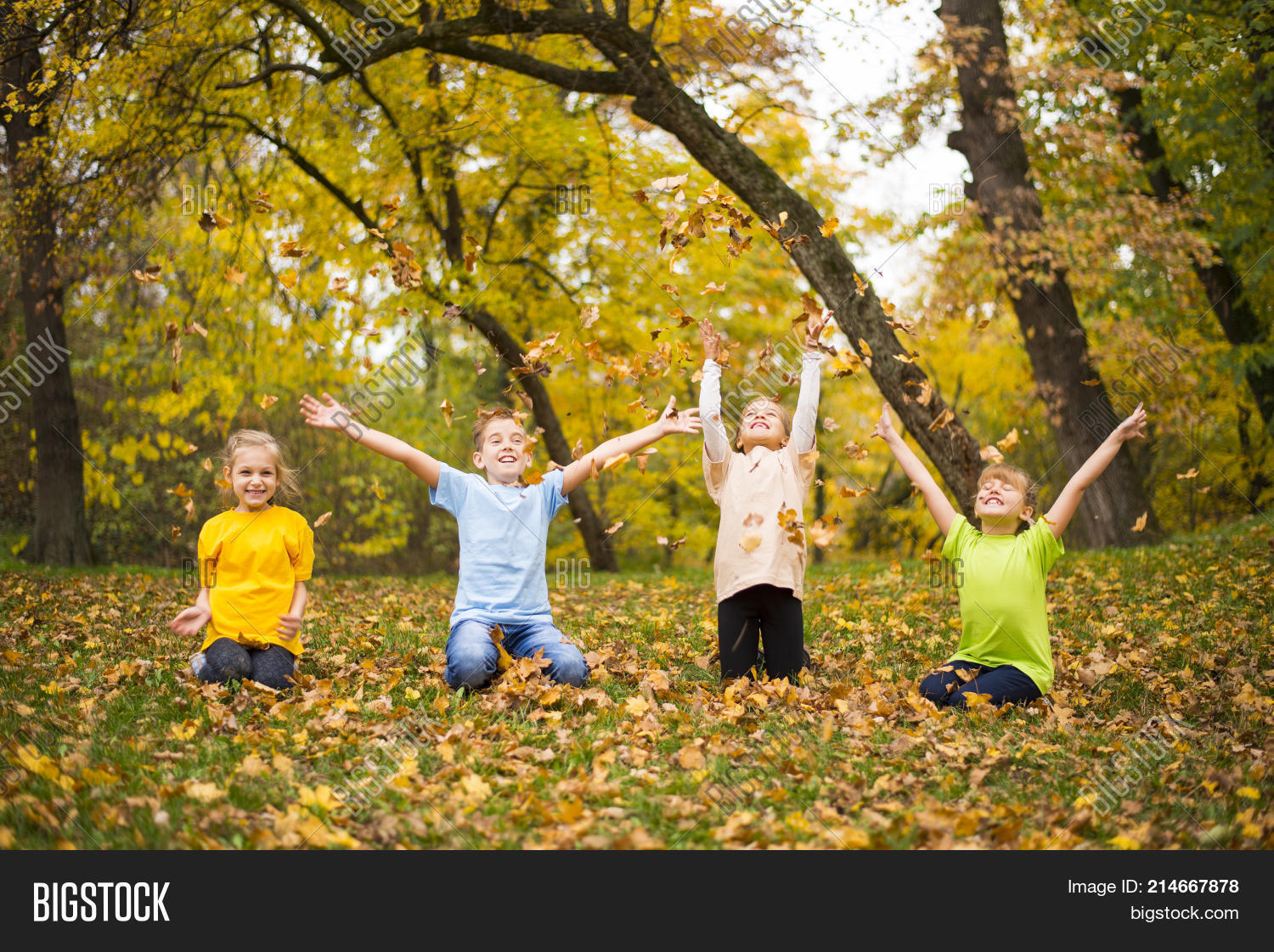 Kids Playing Park Image & Photo (Free Trial) | Bigstock