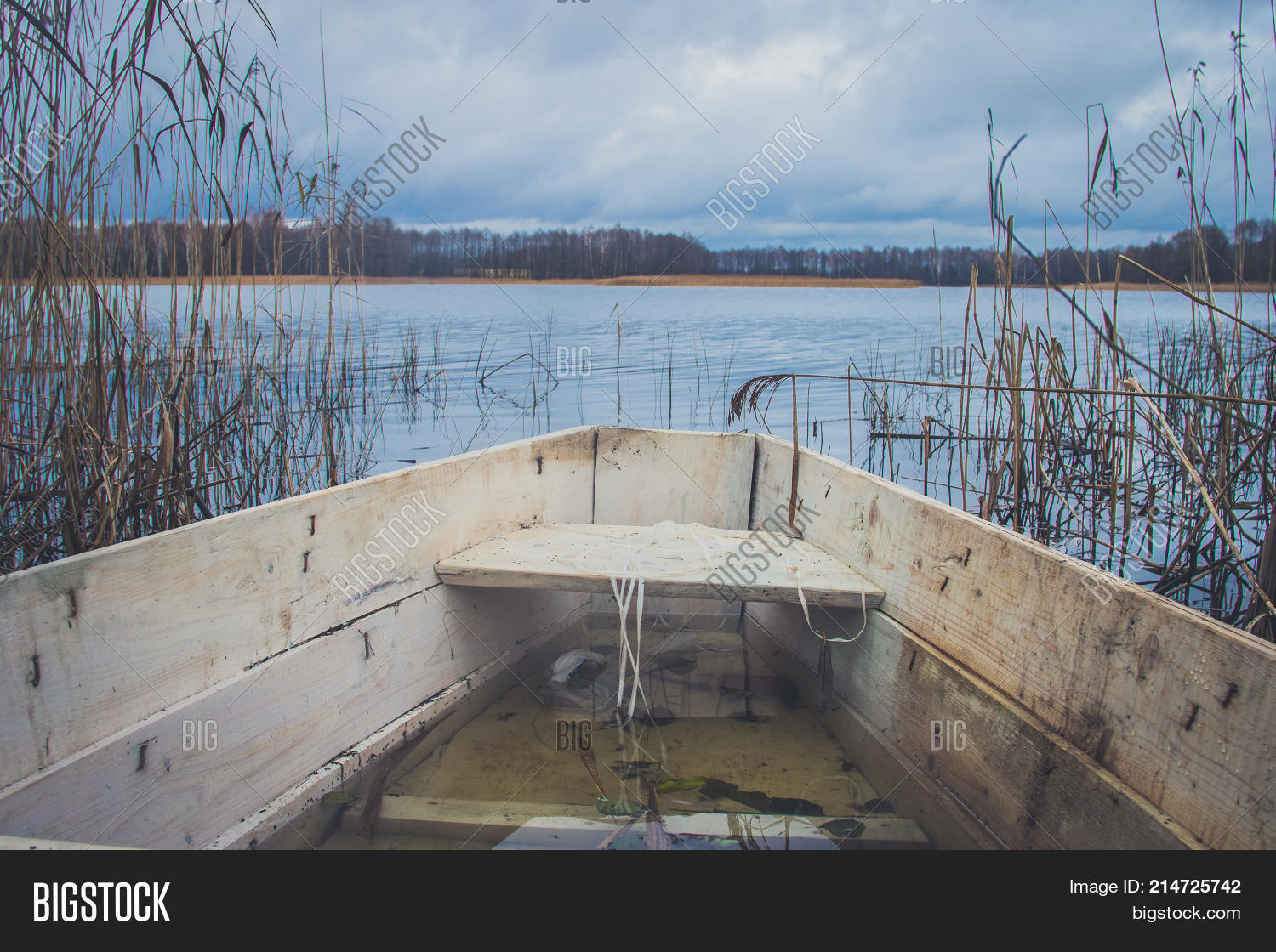 Boat On River, Lake. Image & Photo (Free Trial) | Bigstock