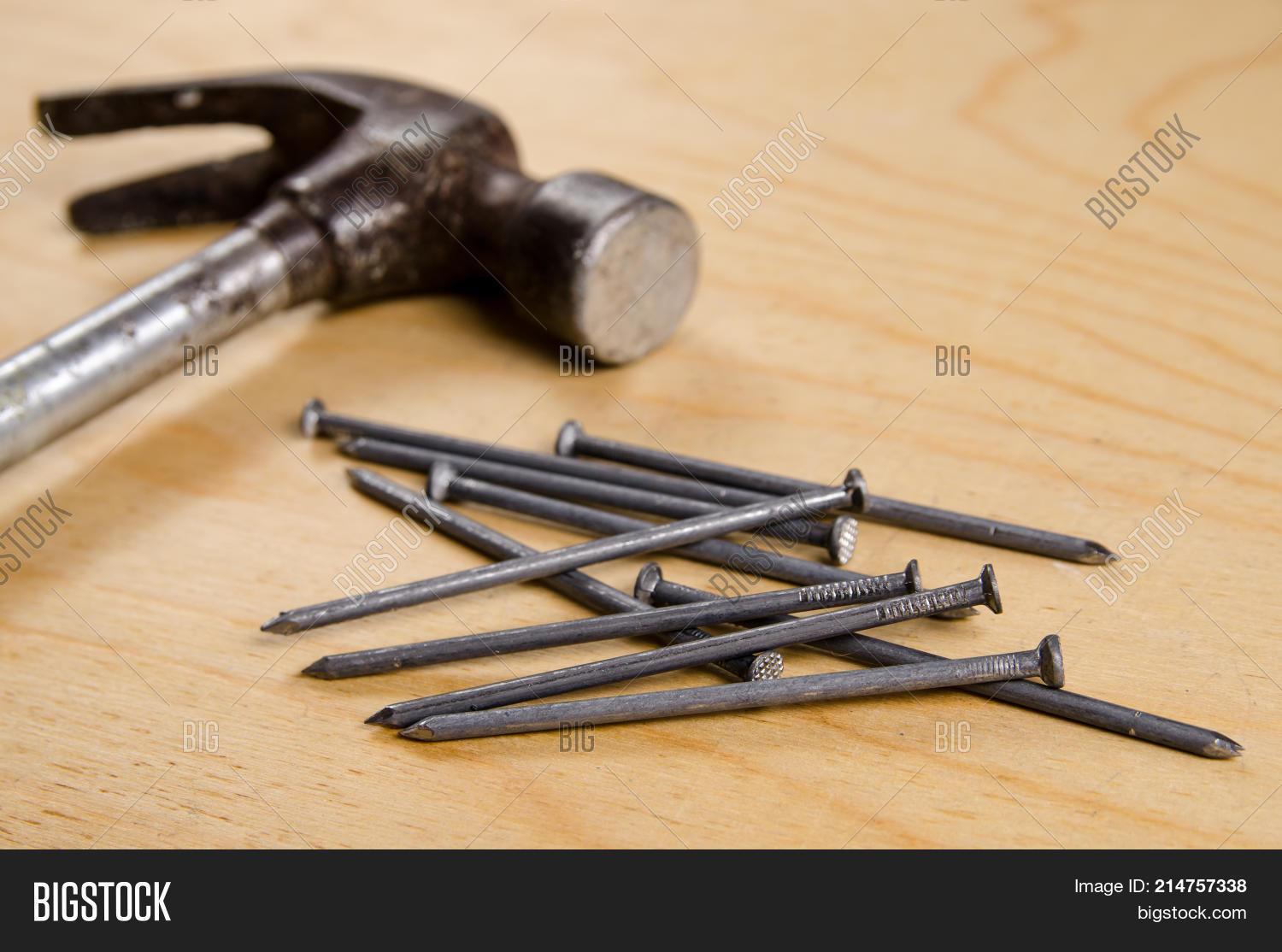 Hammer Nails Image & Photo (Free Trial) | Bigstock