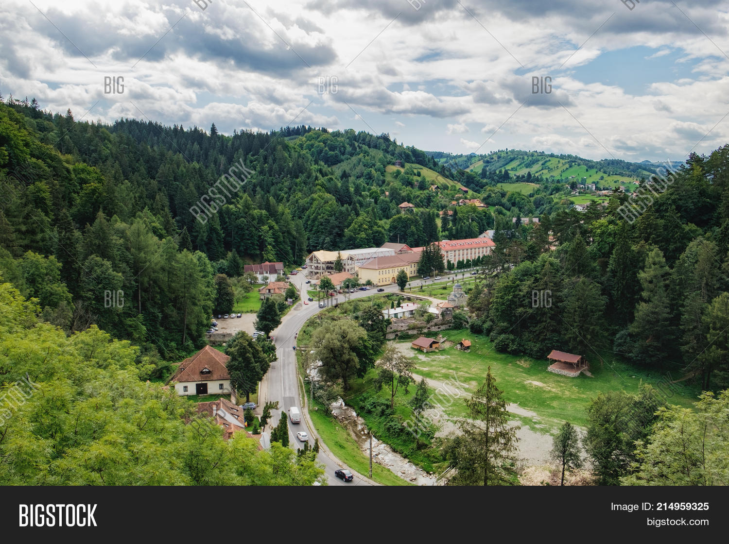 View Bran Village On Image & Photo (Free Trial) | Bigstock