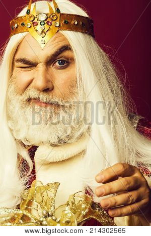 Bearded Wizard Man Image & Photo (Free Trial) | Bigstock