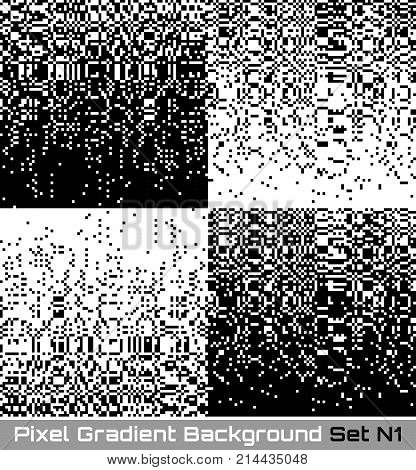 Set Pixel Abstract Vector & Photo (Free Trial) | Bigstock