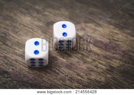 Two Game Dice Number Image & Photo (Free Trial) | Bigstock