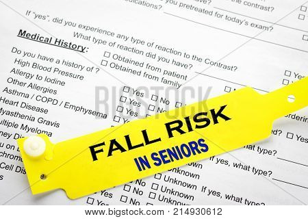 Yellow Fall Risk Image & Photo (Free Trial) | Bigstock