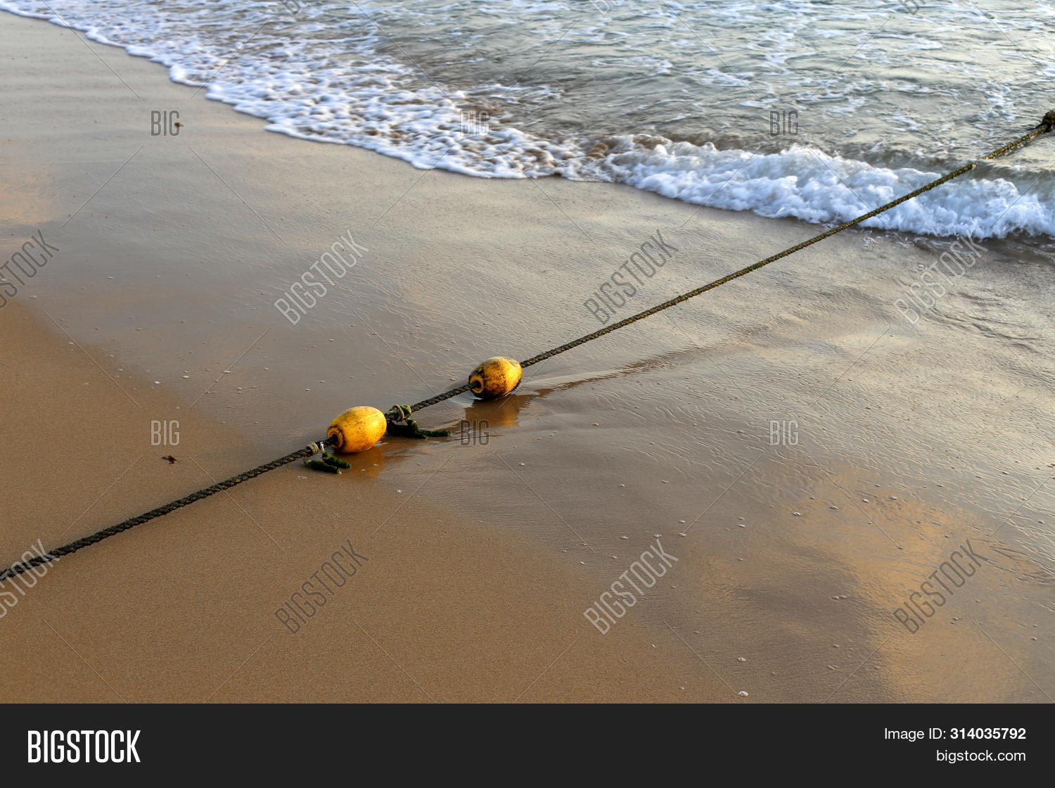 Rope Floats Fencing On Image & Photo (Free Trial) | Bigstock
