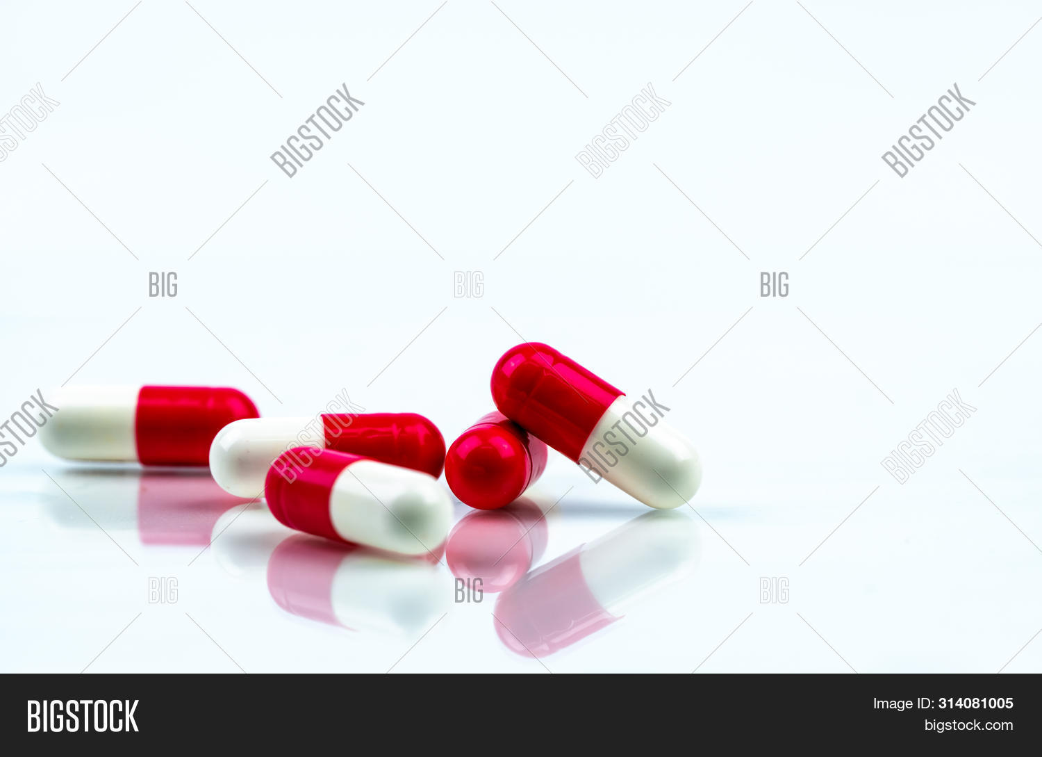 Red-white Capsule Pill Image & Photo (Free Trial) | Bigstock