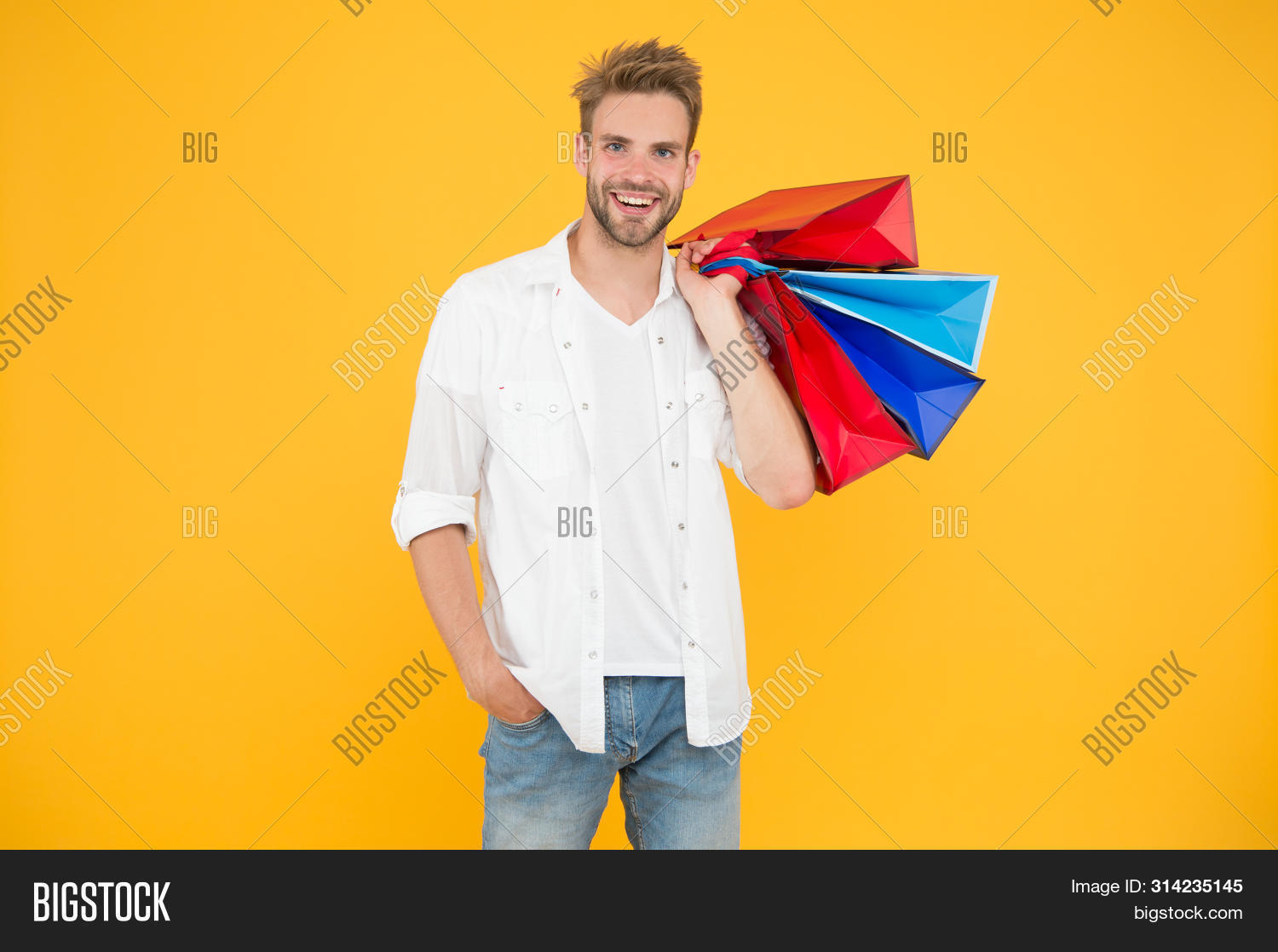 Shopping Makes Him Image & Photo (Free Trial) | Bigstock