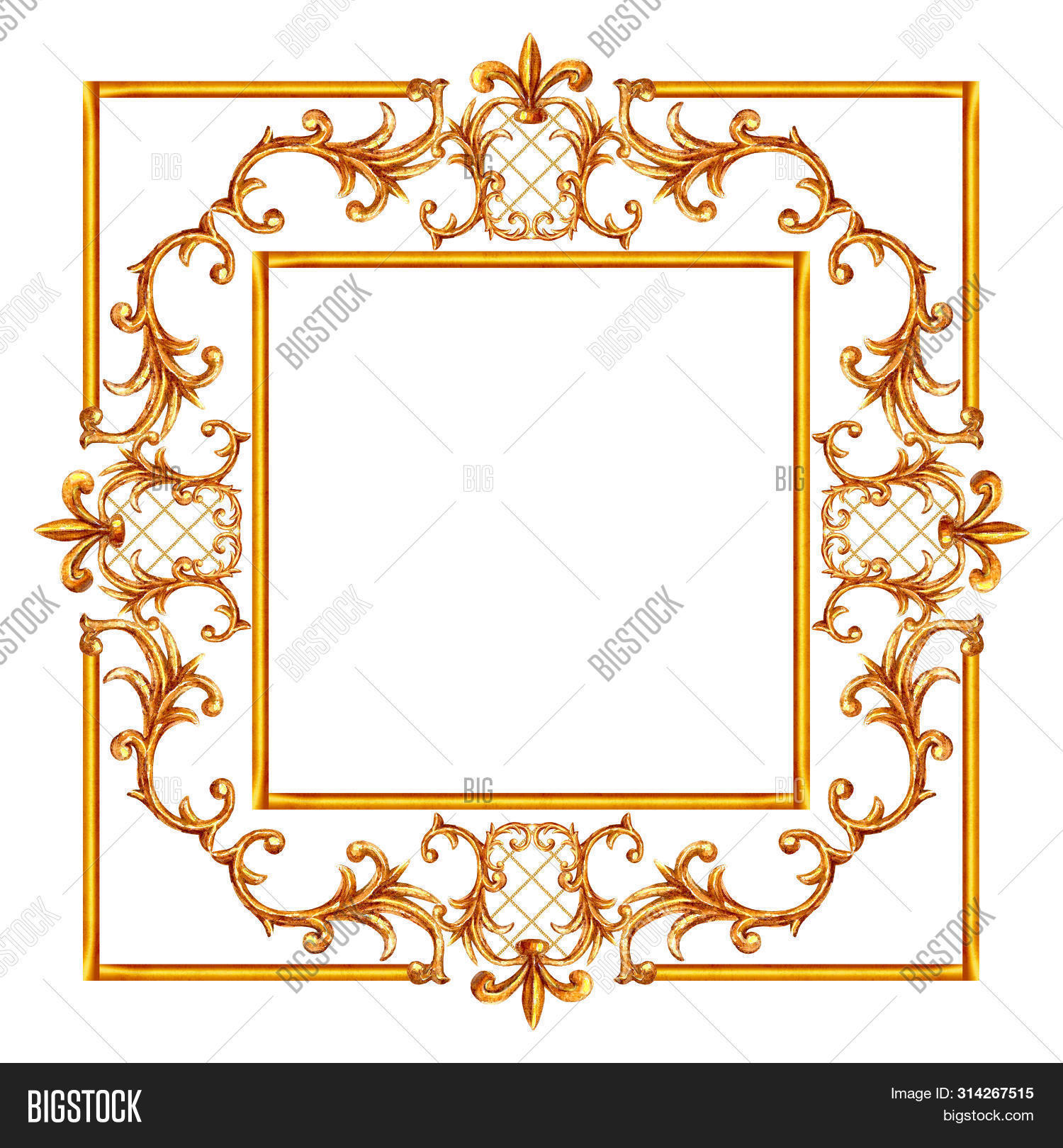 Baroque Style Elements Image & Photo (Free Trial) | Bigstock
