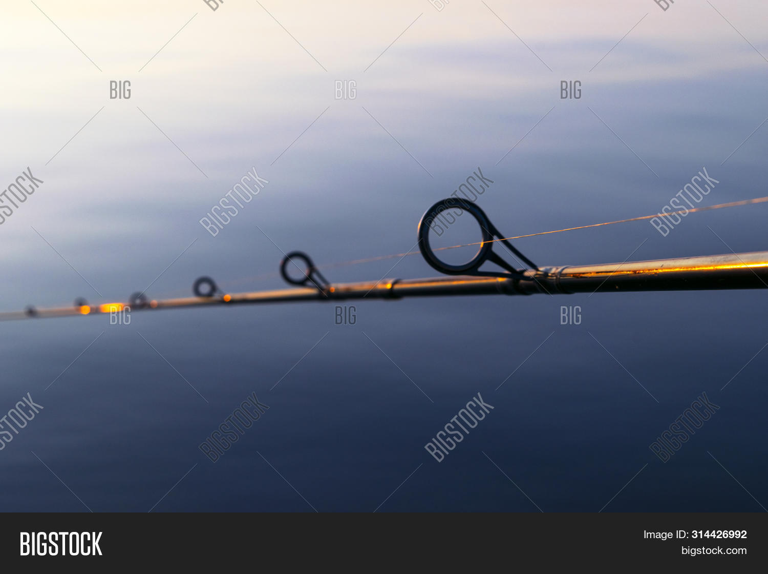 Fishing Rod Spinning Image & Photo (Free Trial) | Bigstock