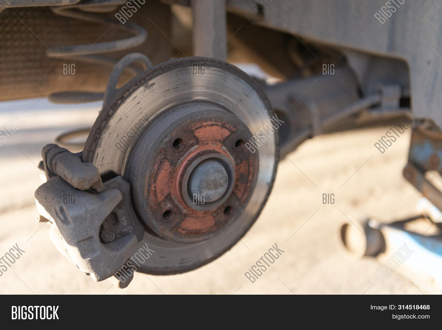 Car Brakes. Work Tire Image & Photo (Free Trial) | Bigstock