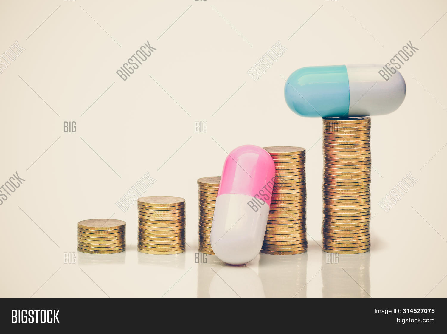 Two Big Capsule Image & Photo (Free Trial) | Bigstock