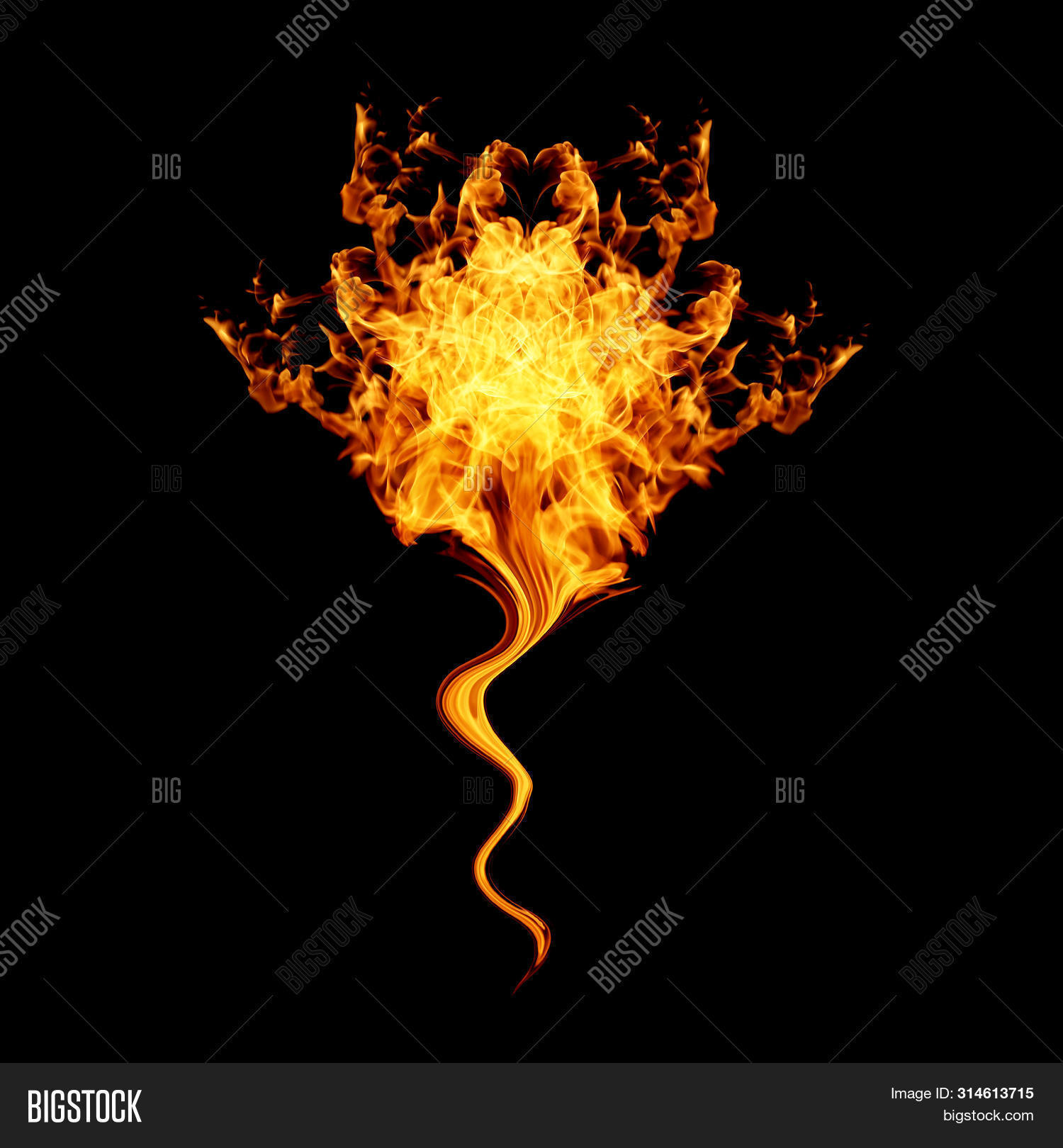 Fire Flames Collection Image & Photo (Free Trial) | Bigstock