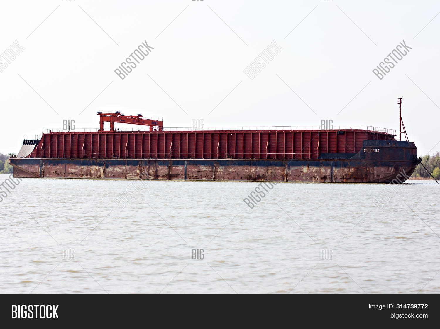 Barge, Large Cargo Image & Photo (Free Trial) | Bigstock