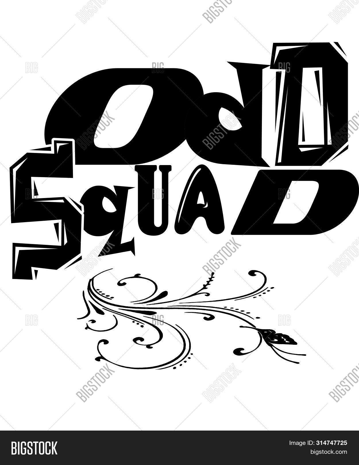 Odd Squad Text Design Image & Photo (Free Trial) | Bigstock