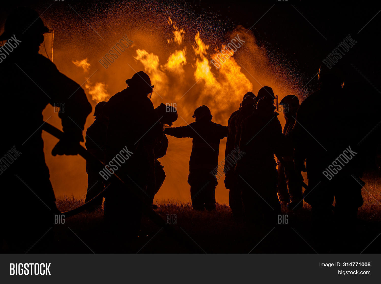 Firefighters Rescue Image & Photo (Free Trial) | Bigstock