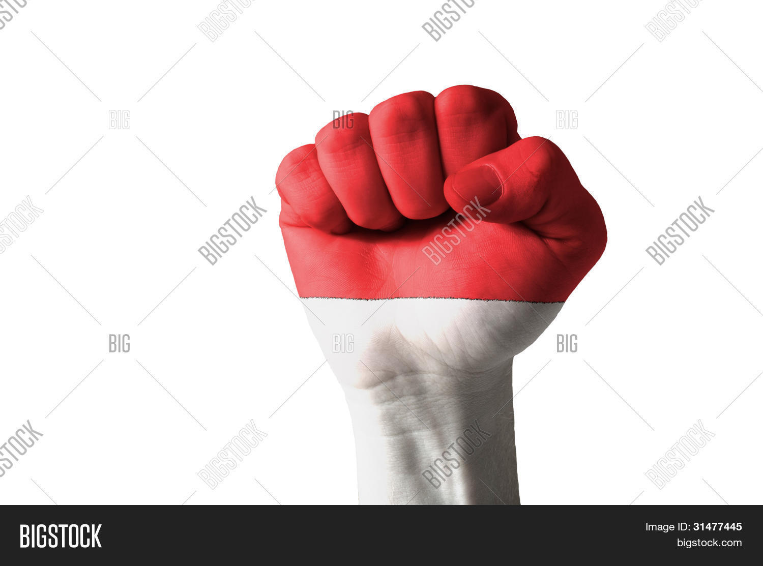 Fist Painted Colors Image & Photo (Free Trial) | Bigstock