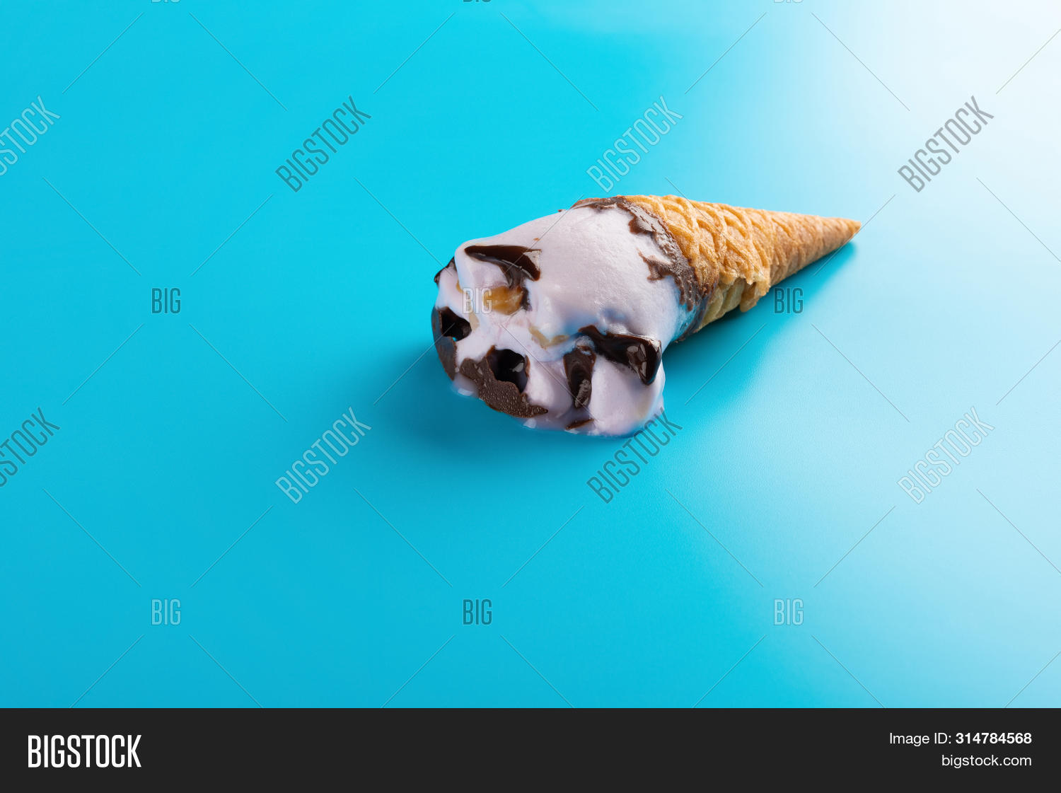 Side View Half Melted Image & Photo (Free Trial) | Bigstock