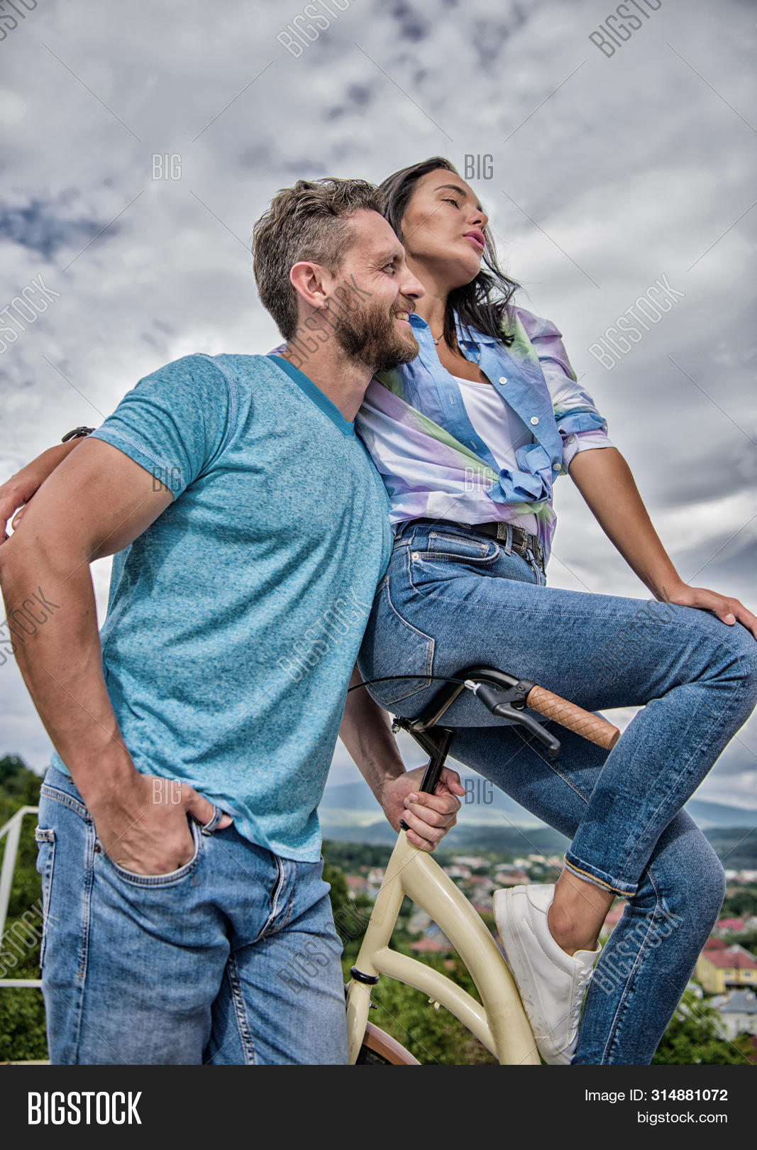 Girl Likes He Rides Image & Photo (Free Trial) | Bigstock