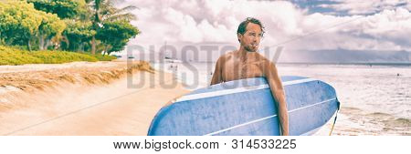 Surfer Man Relaxing On Image & Photo (Free Trial) | Bigstock