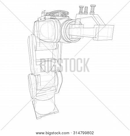 Industrial Robot Vector & Photo (Free Trial) | Bigstock