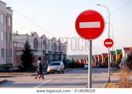 Traffic Red Sign White Image & Photo (Free Trial) | Bigstock