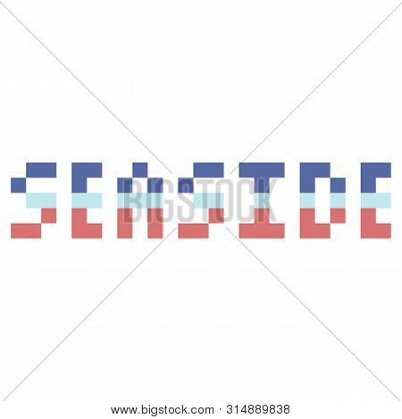 Cute 8 Bit Seaside Vector & Photo (Free Trial) | Bigstock