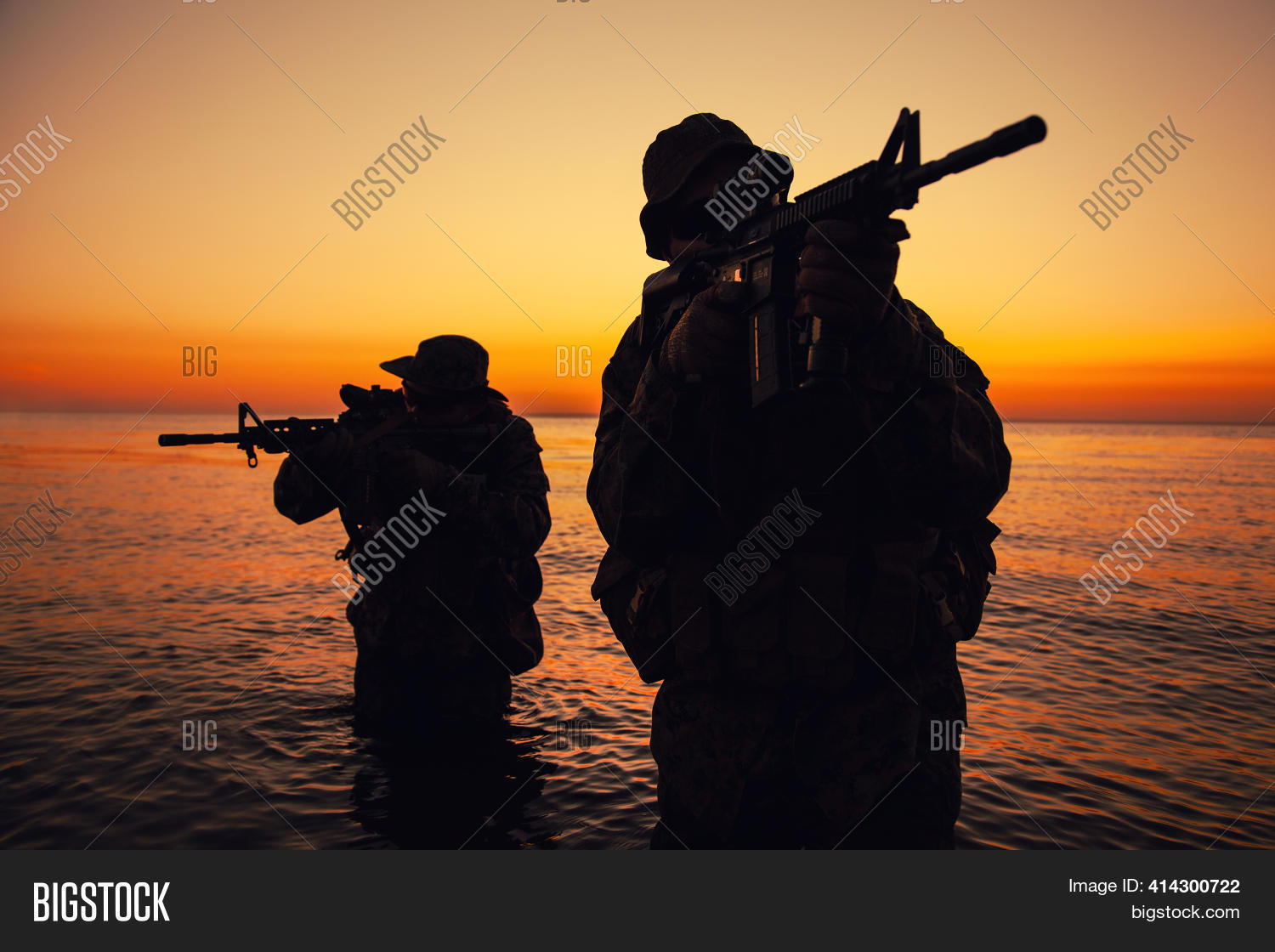 Two Commando Soldiers Image & Photo (Free Trial) | Bigstock