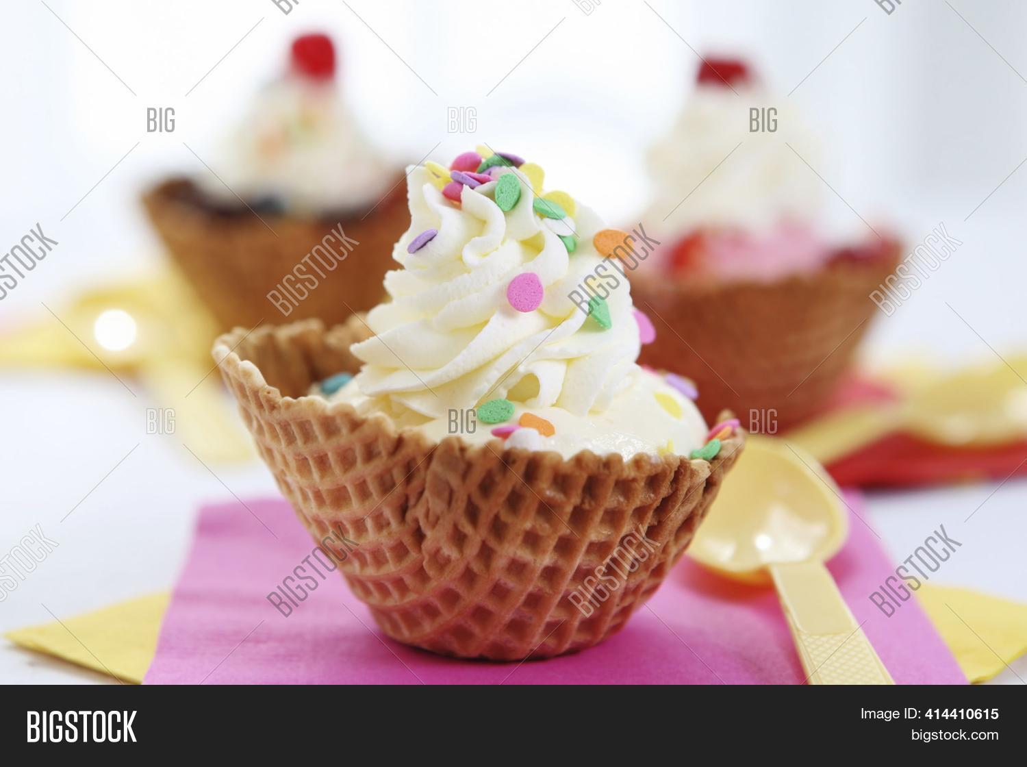 Set Ice Cream Scoops Image & Photo (Free Trial) | Bigstock