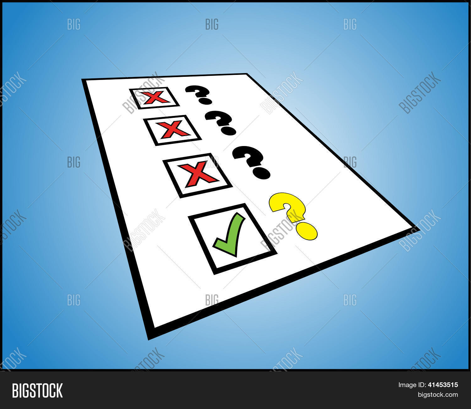 List Question Marks Vector & Photo (Free Trial) | Bigstock