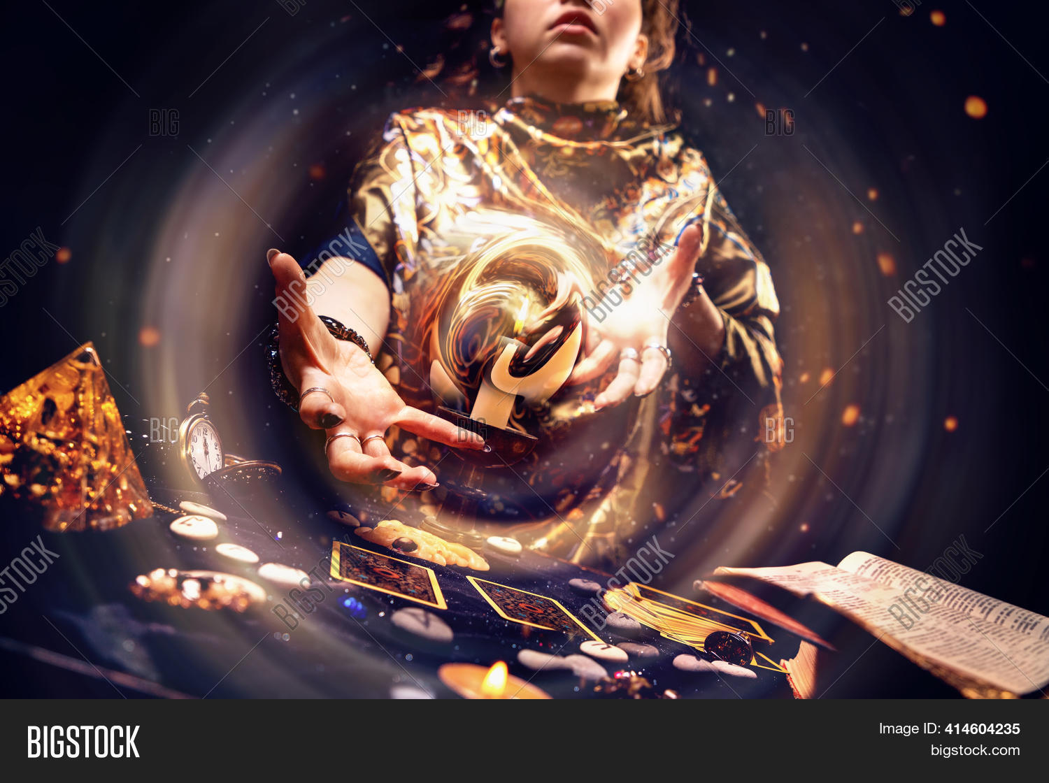 Magic. Witch Conjuring Image & Photo (Free Trial) | Bigstock