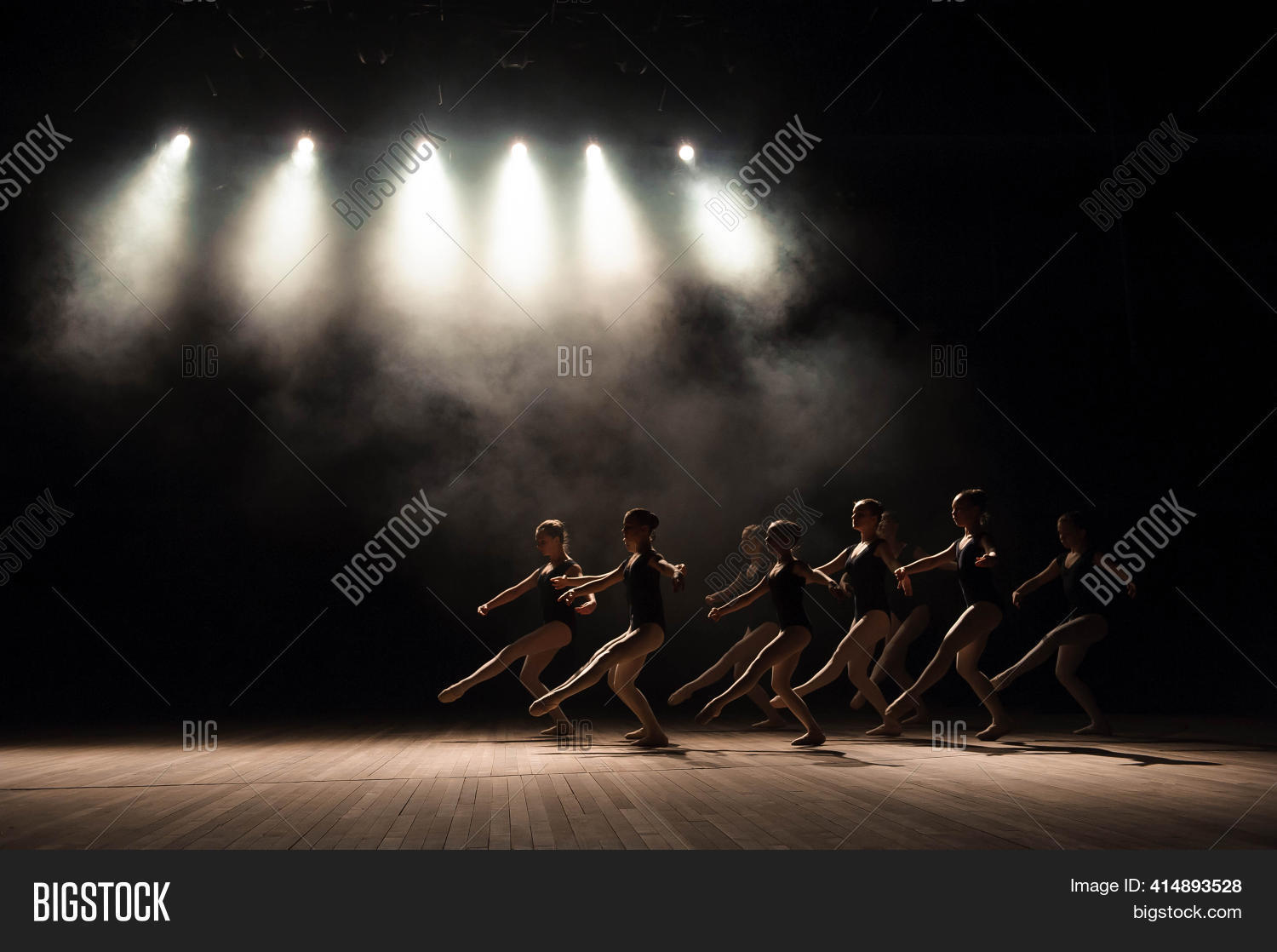 Ballet Class On Stage Image & Photo (Free Trial) | Bigstock