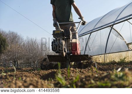 Farmer Prepares Ground Image & Photo (Free Trial) | Bigstock