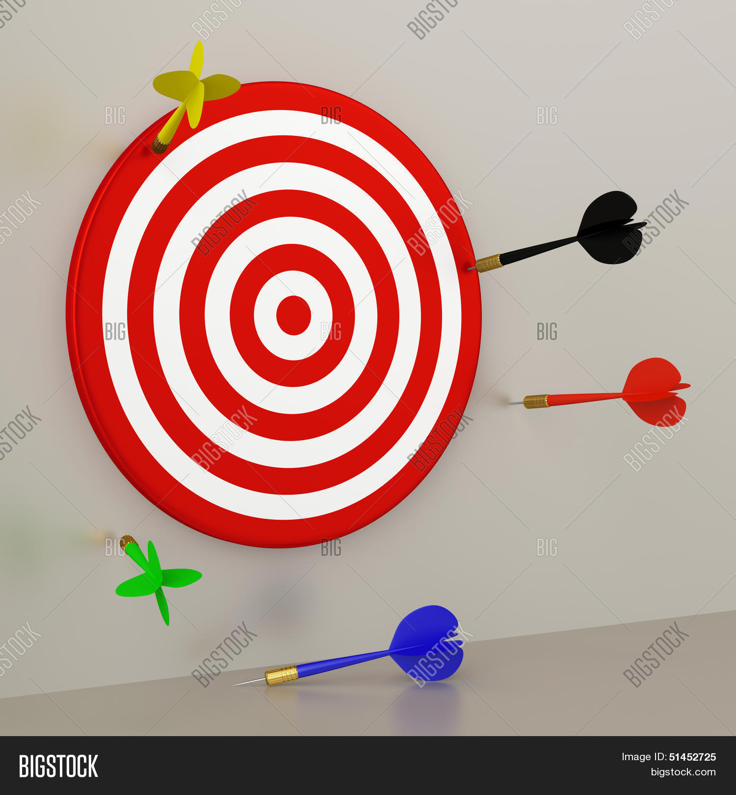 Target Darts Image & Photo (Free Trial) | Bigstock